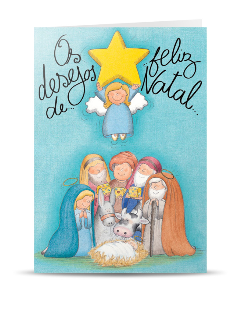 Postal Natal Presépio | PIUI Postais | Greeting Cards